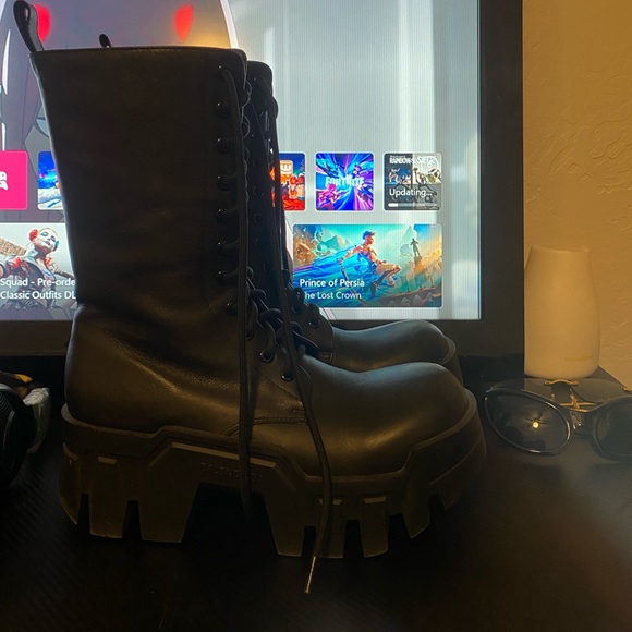 Balenciaga | Shoes | Balenciaga Bull Dozer Boots | Poshmark